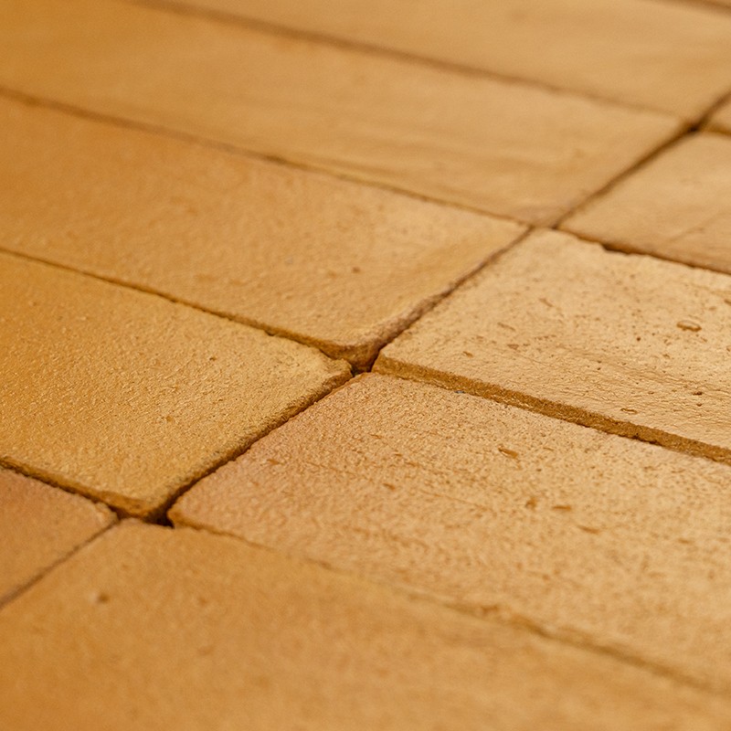 Handmade Terracotta Chroma Ocre 5x15 | Ceramic Connection